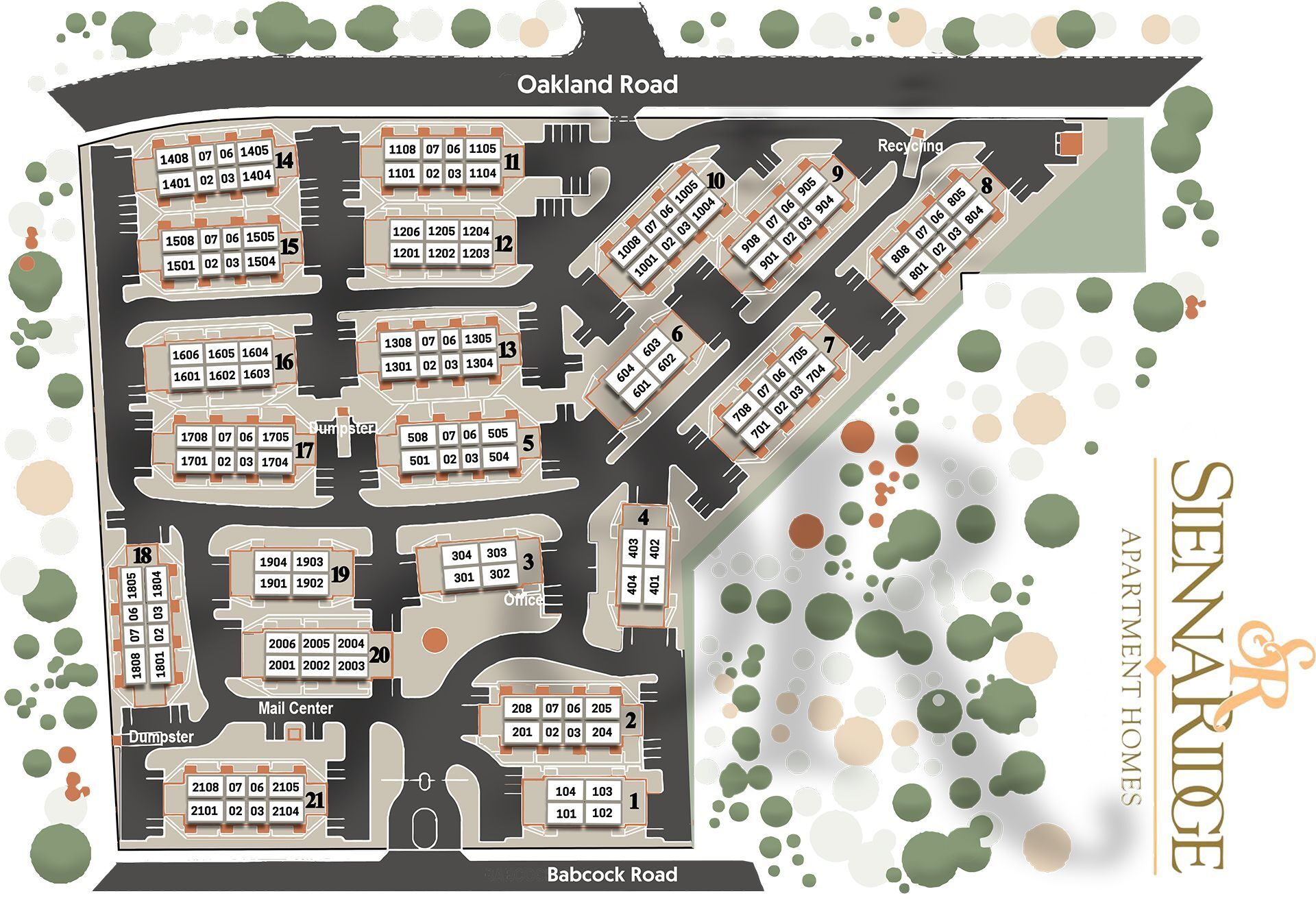 Single Story Apartment Homes - Sienna Ridge Apartment Homes